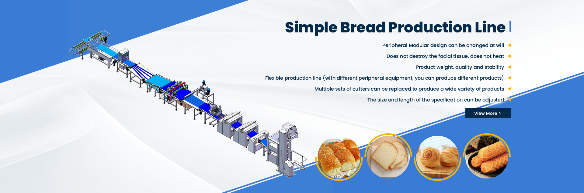 Andrew Ma Fu | Bread Production Line Manufacturer & Factory Wholesale