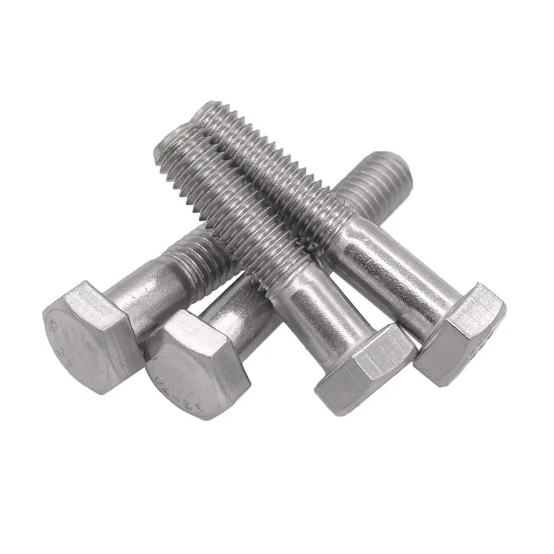 INOX A2 And A4 DIN933 Stainless Steel Hex Head Bolt