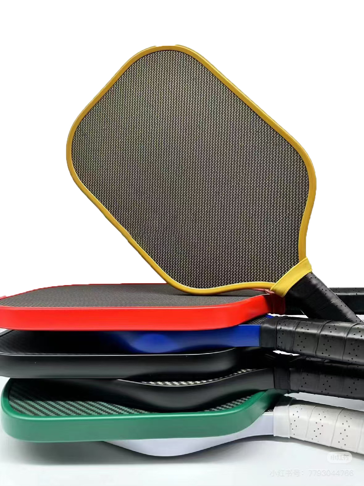 Red Titanium Wire Hot-Pressed Pickleball Paddle 2025 New USAPA Standard