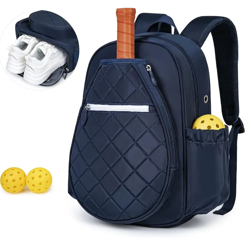 New Design Pickleball Backpack Pickleball Paddle Bags Compartment