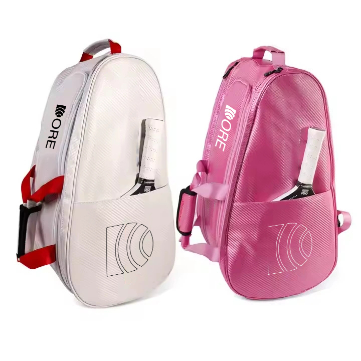 Pickleball Paddle Bags Carbon Fiber PU Material 210D Lining Pickleball ...