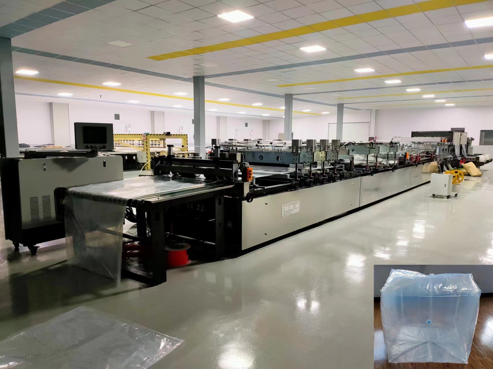 Full Automatic foldable IBC Liner Bag Making Machine