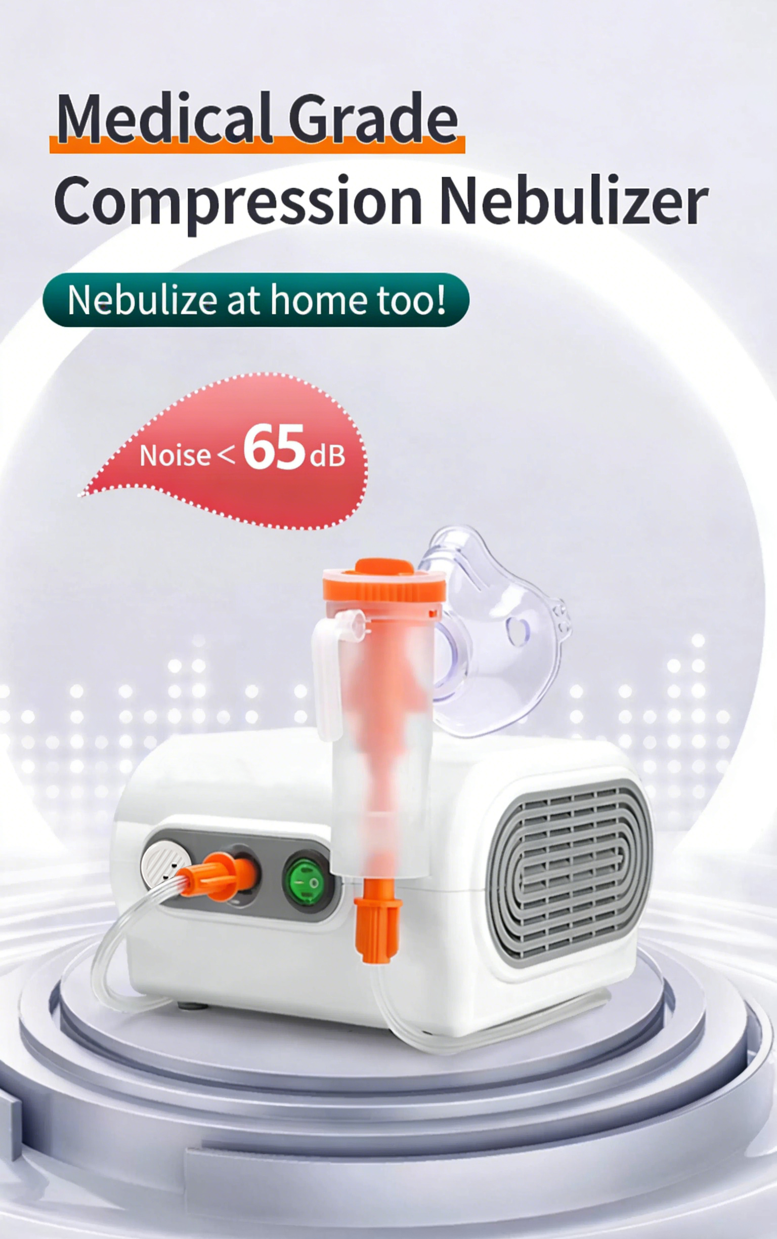 Medical Compressor Nebulizer Machine BC68001-C