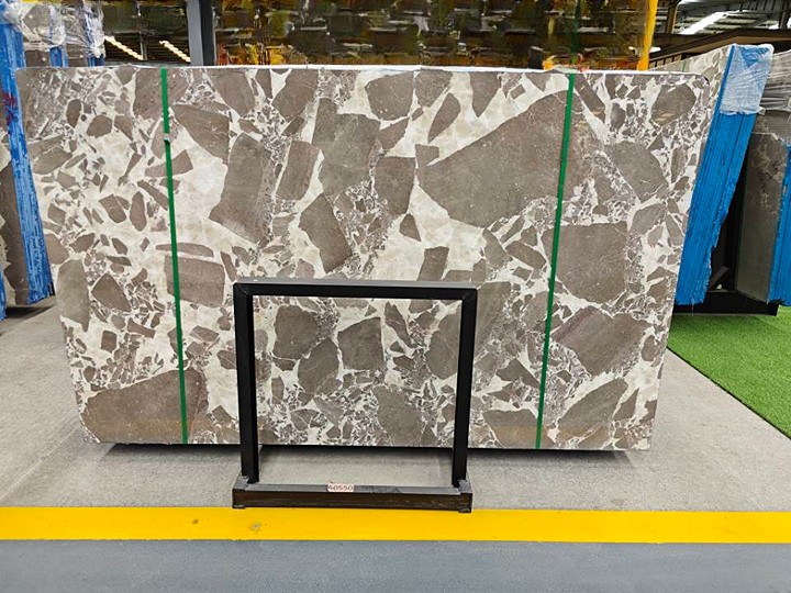 Caramel Grey Marble - FunShineStone