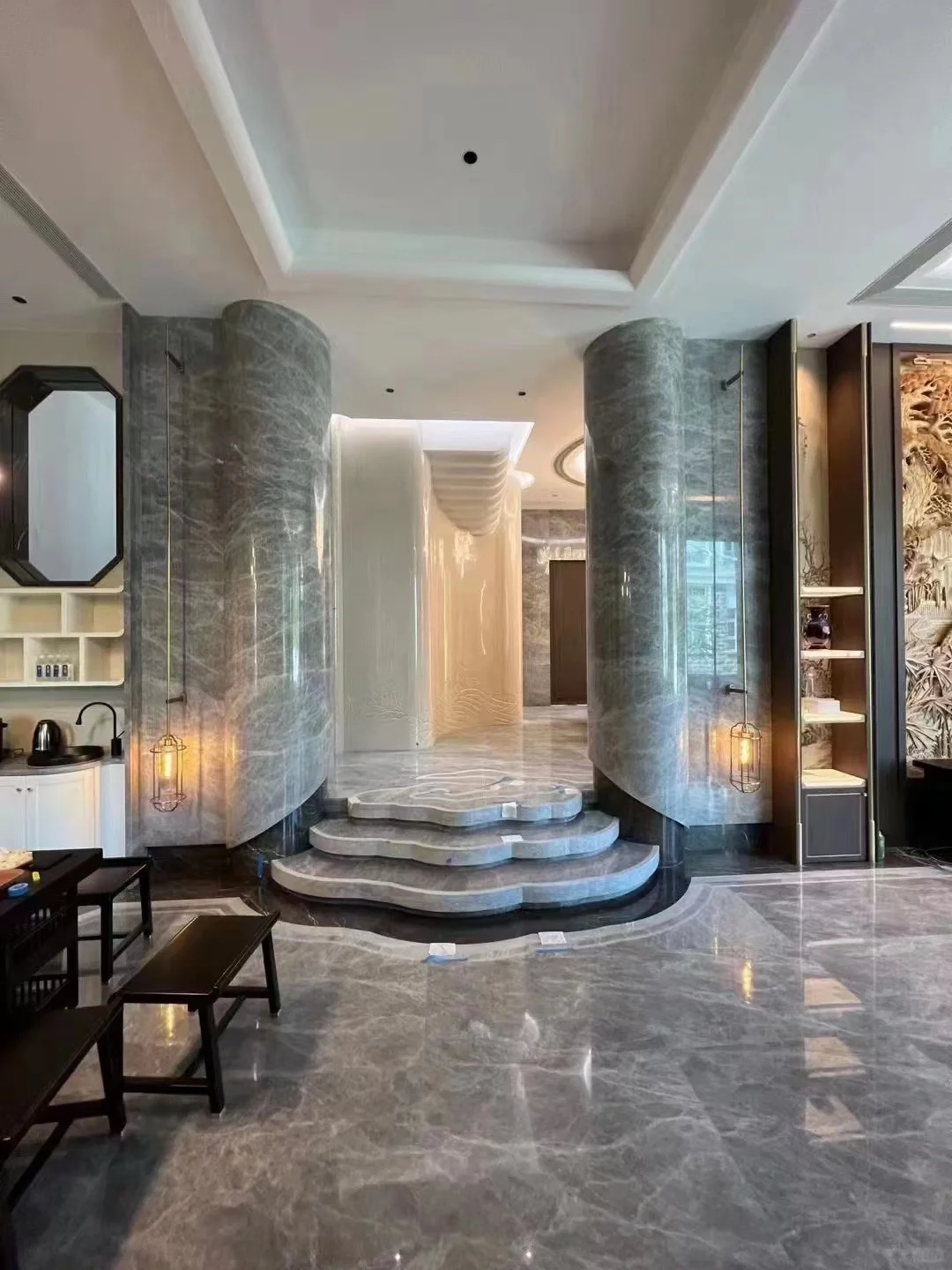 Hermes Grey Marble - FunShineStone