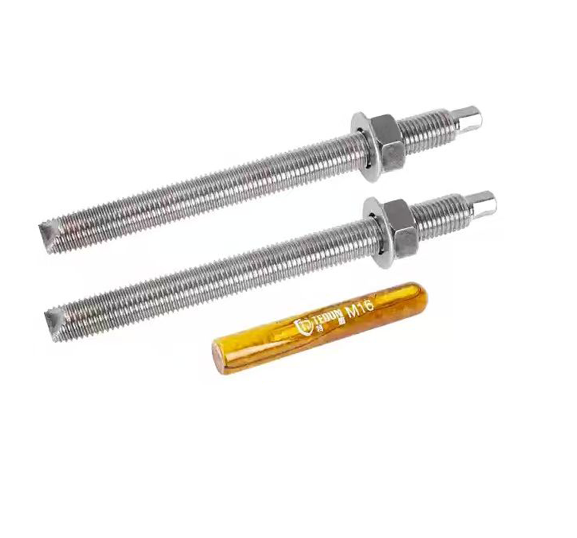 Chemical Anchor Bolt With Nut And Washer - Haixun Fasteners Co., Ltd.