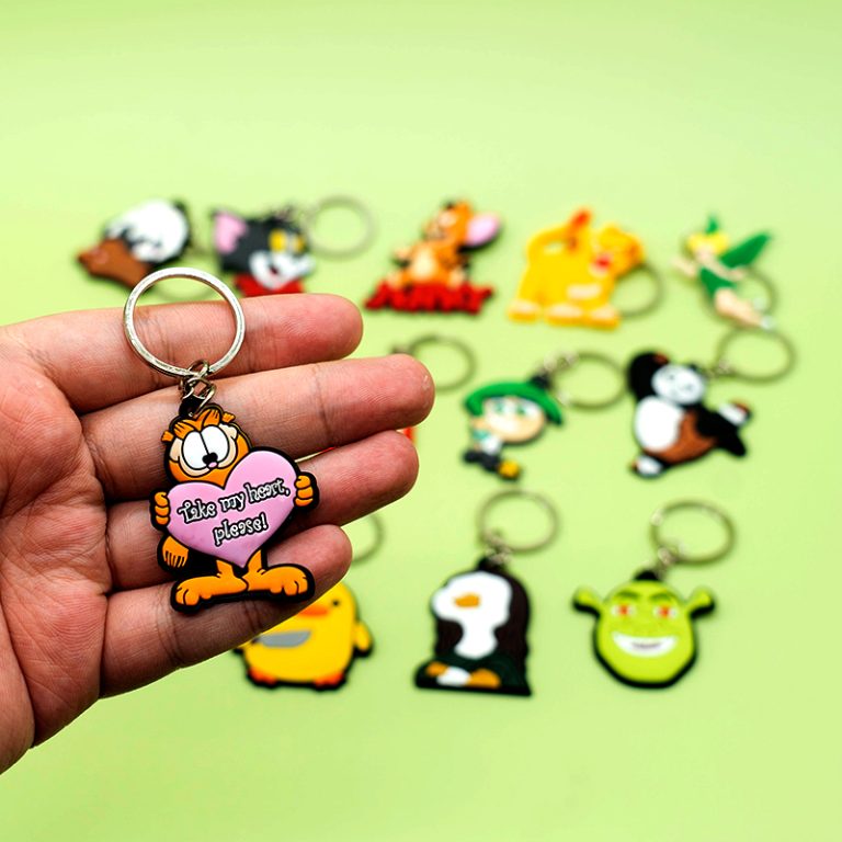 Small And Practical PVC Keychains Have Multiple Applications