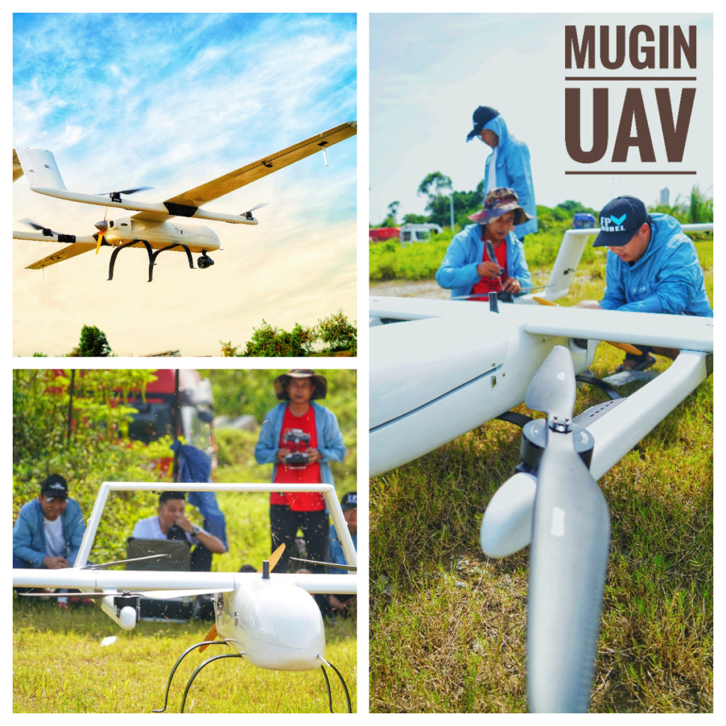 Mugin-4 Pro 4720mm H-Tail Carbon Fiber VTOL - Mugin UAV