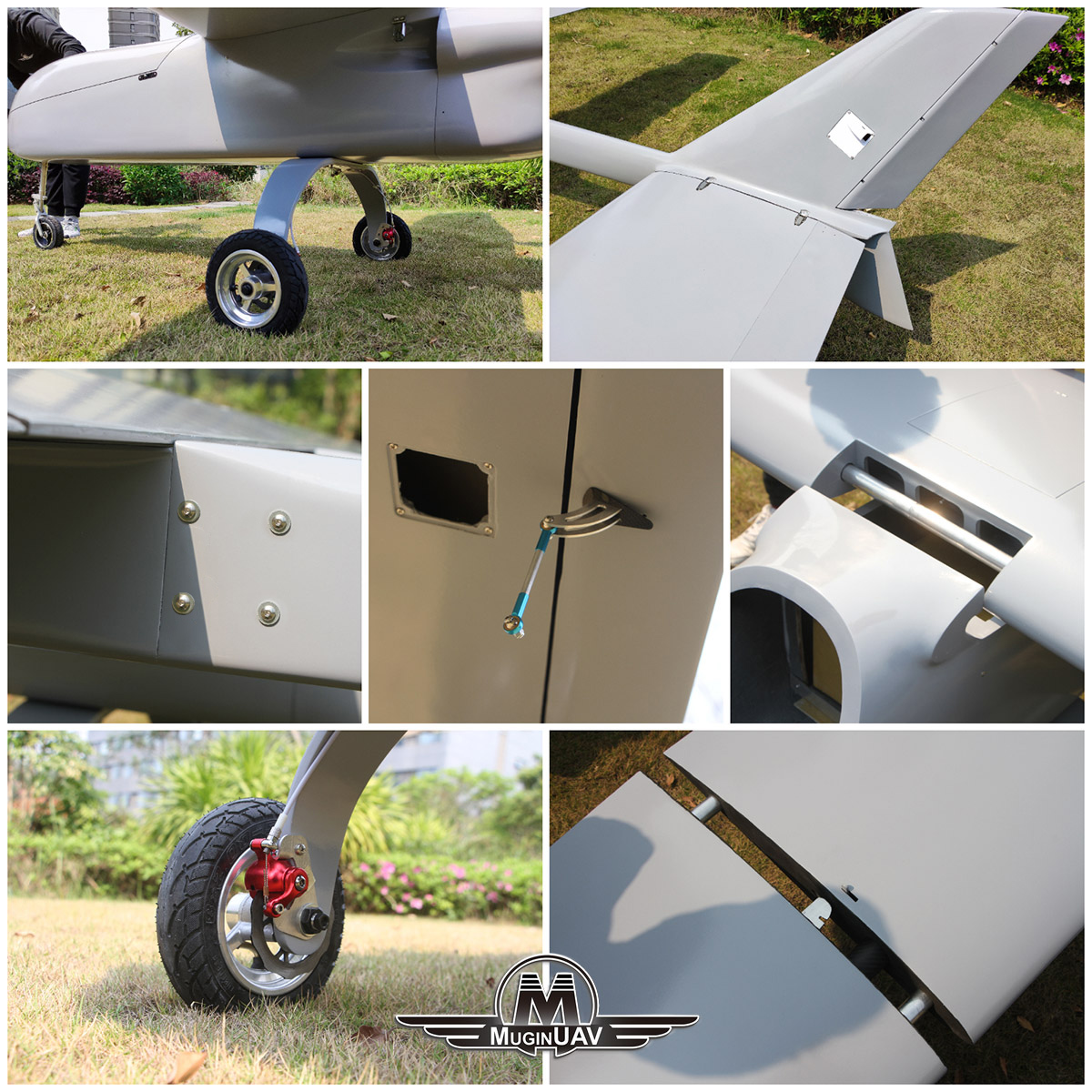 Mugin-5 Pro 5000mm Carbon Fiber UAV Platform - Mugin UAV