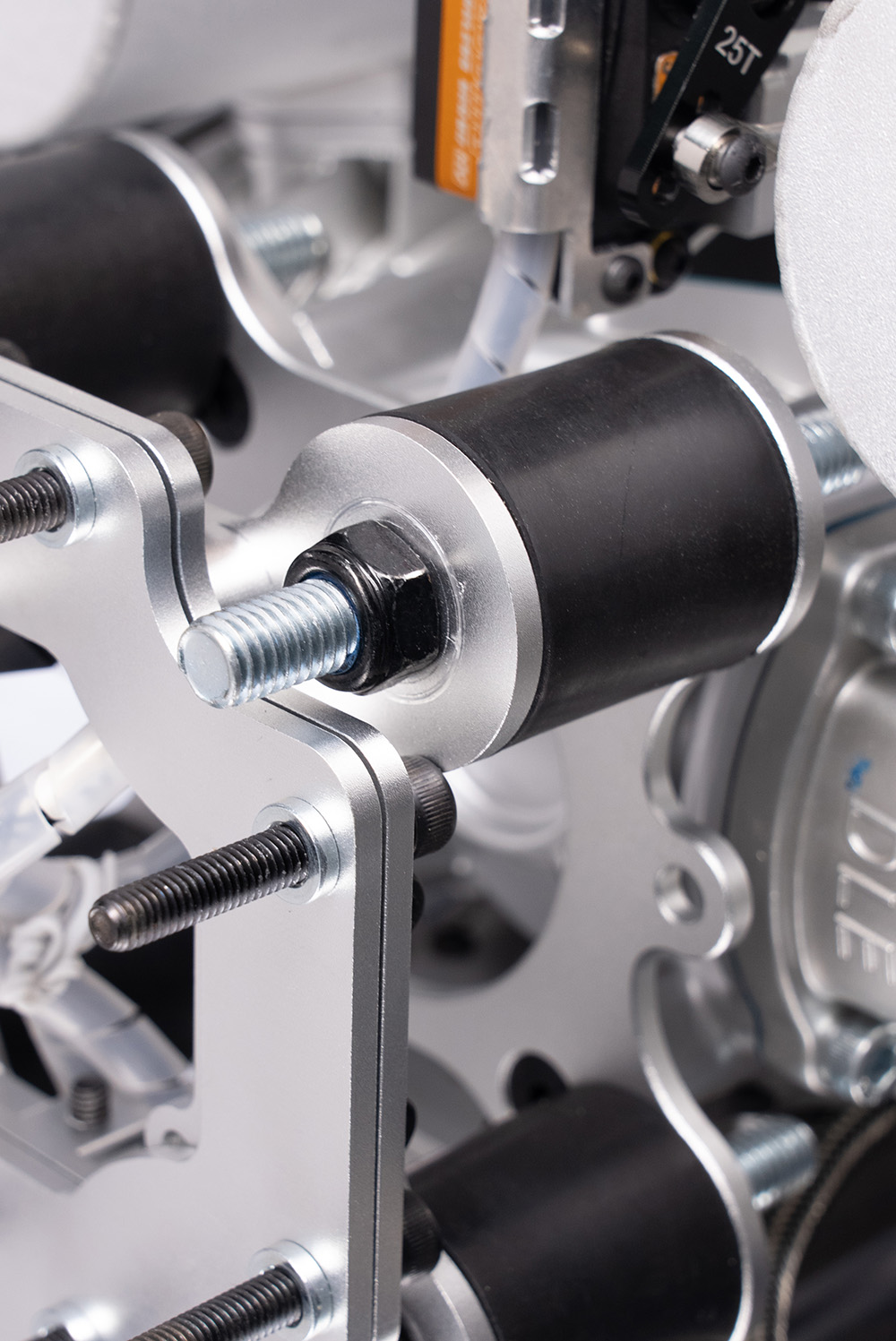 DLE120 Pro 120cc Twin Gas Engine with Electronic Ignition and Mufflers ...