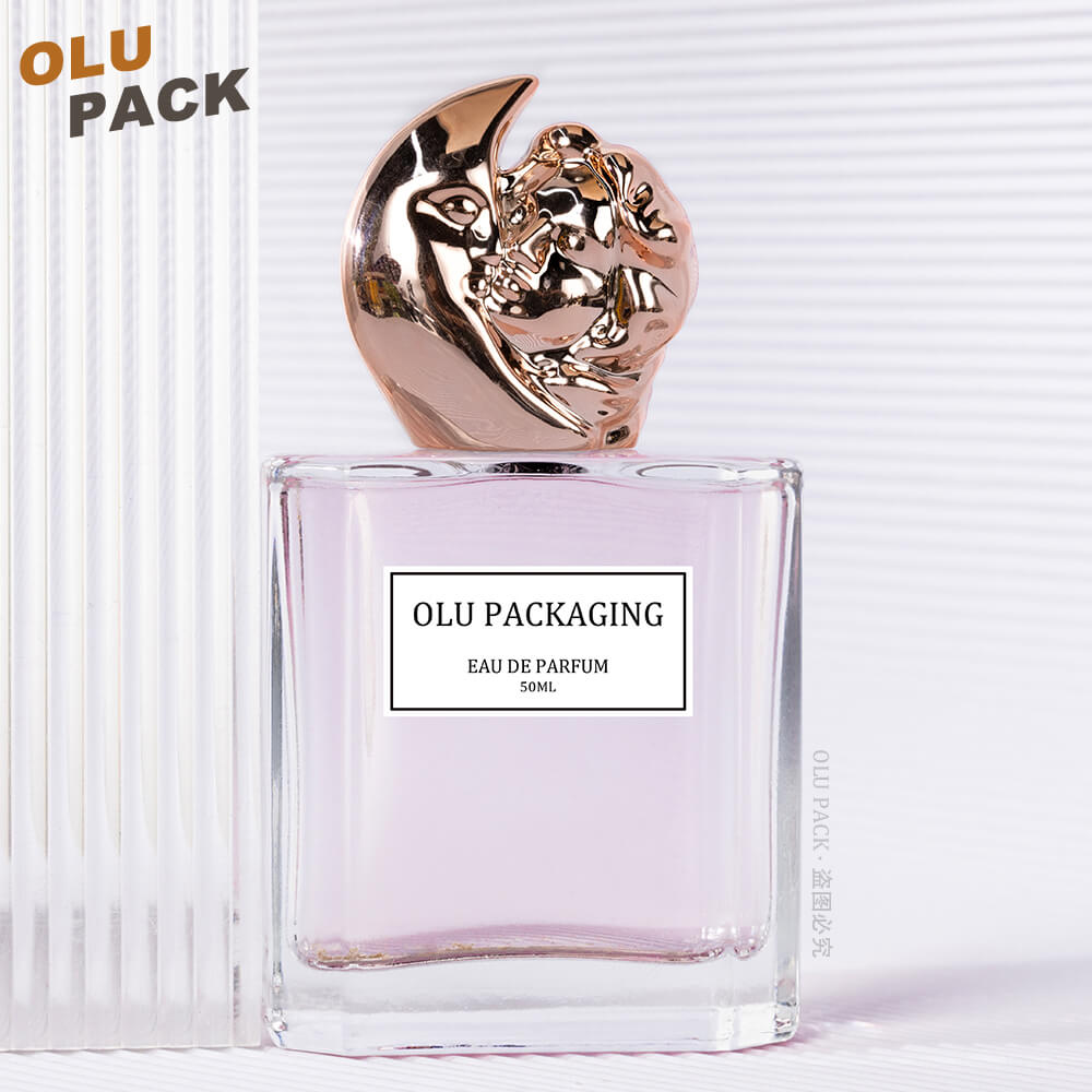 Octagonal Flat-Square High-end Glass Perfume Bottle - Xuzhou OLU Daily ...