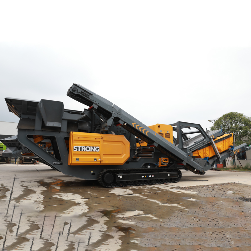 SF-260C Crawler mobile impact crushing plant